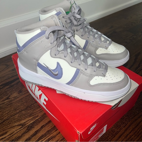 Nike | Shoes | Nwt Nike Dunk High Up Iron Purple | Poshmark